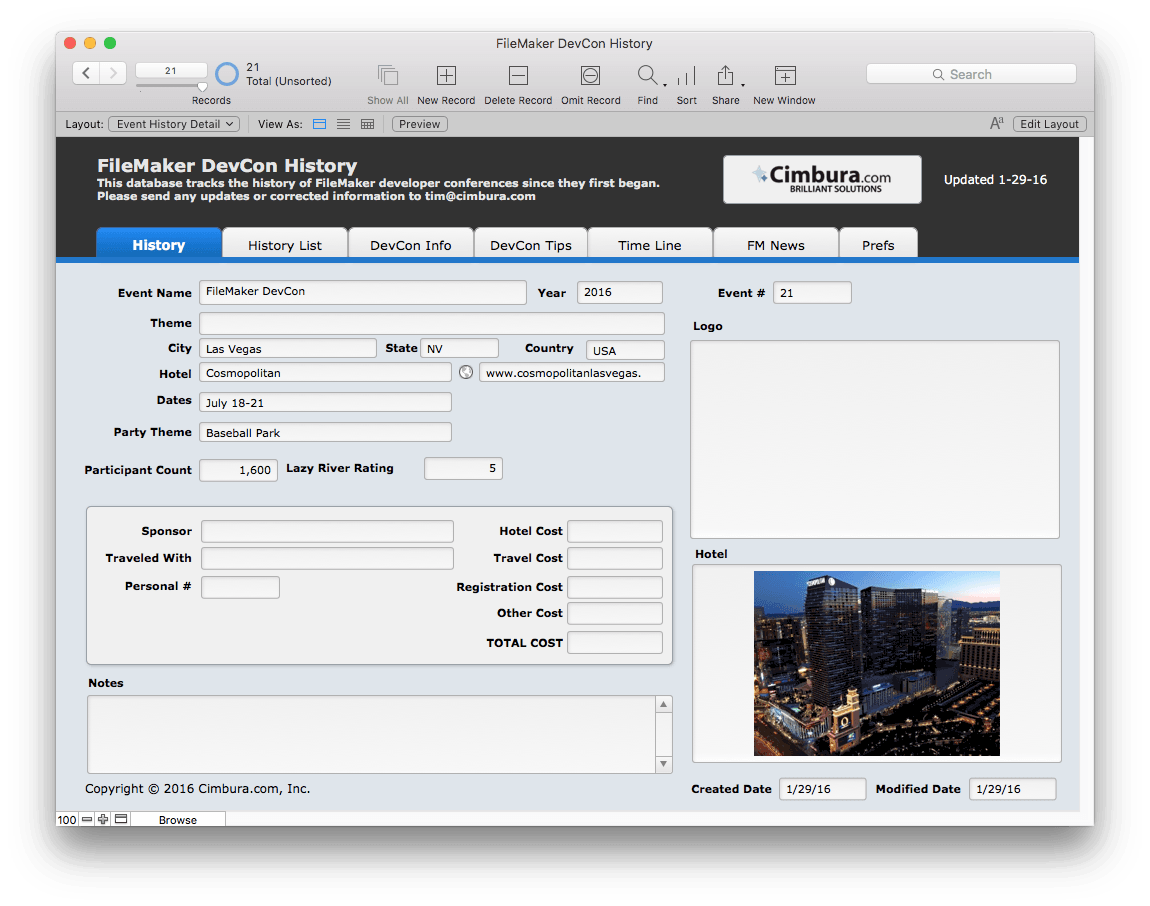 FileMaker DevCon 2016 (Developer Conference) - LuminFire FileMaker DevCon 2016 (Developer Conference) - LuminFire