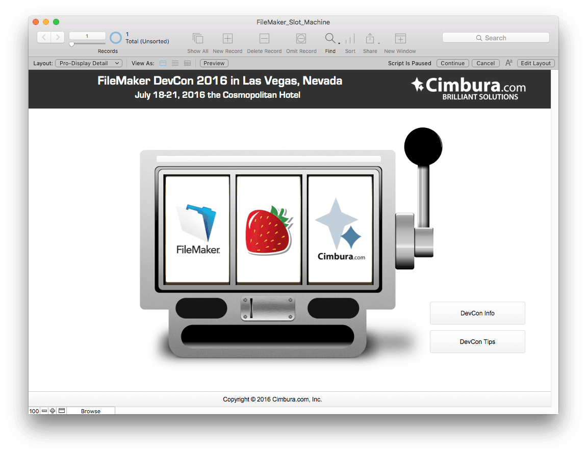 FileMaker DevCon 2016 (Developer Conference) - LuminFire