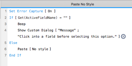 Enhancing the FileMaker Paste Command - LuminFire