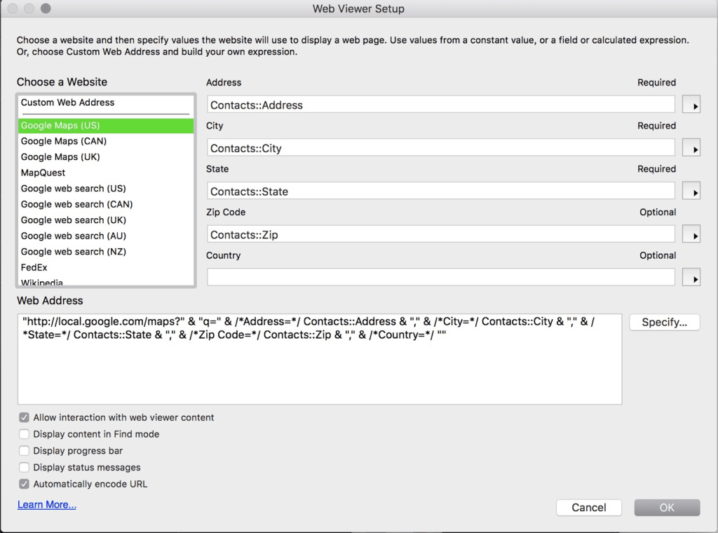 Gis And Filemaker Part 1 The Basics Luminfire