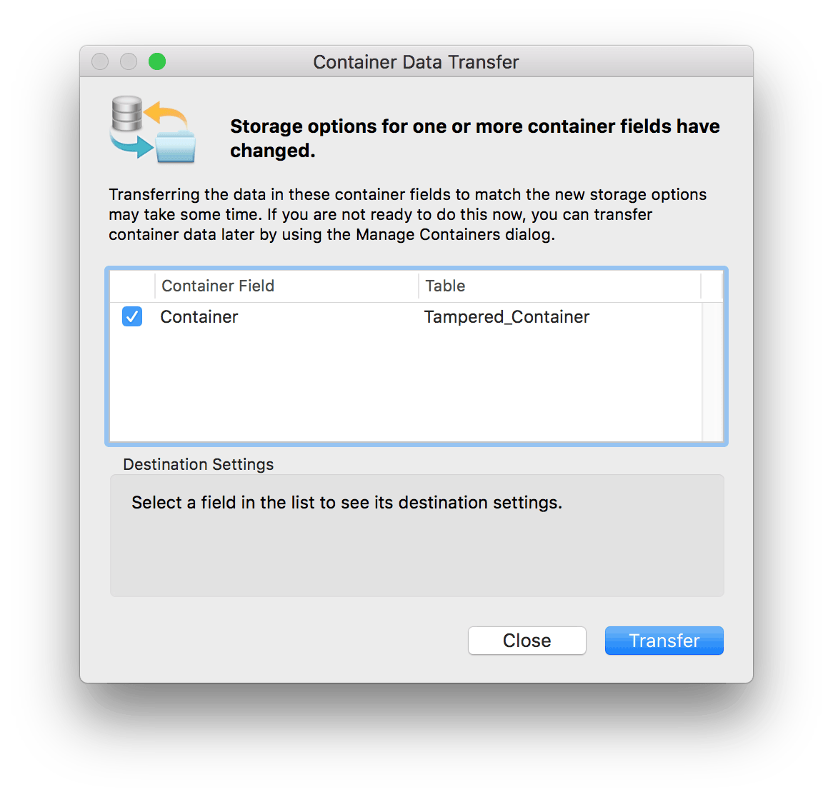 Dealing with Tampered Containers in FileMaker Pro - LuminFire