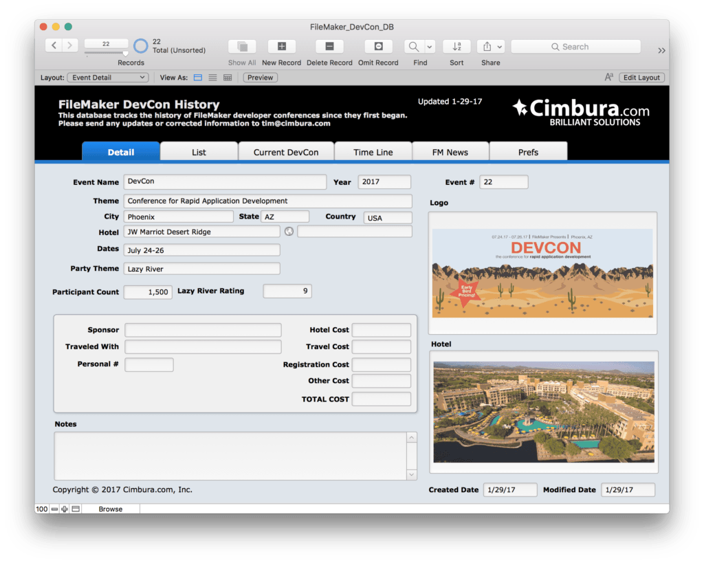 Filemaker Devcon 2017 Developer Conference Luminfire