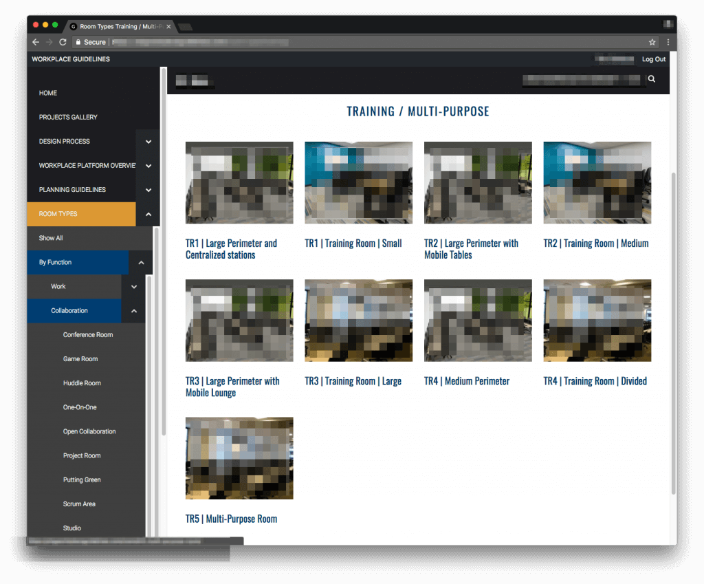 WordPress Custom Solution for Architectural Spatial Design Catalog - LuminFire