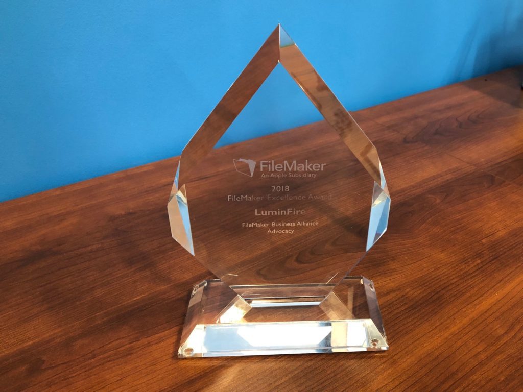 LuminFire is Recognized at International FileMaker Developer Conference in Texas - LuminFire