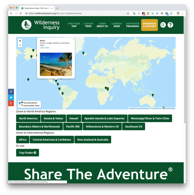Wilderness Inquiry Uses FileMaker, WordPress, and GIS to Help Create Positive Outdoor Adventures ...