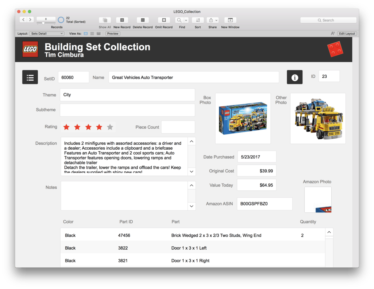 Filemaker 101 Build A Custom App To Track Lego Sets Luminfire