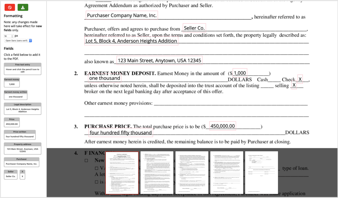 Filling Out Custom PDF Forms with FileMaker - LuminFire