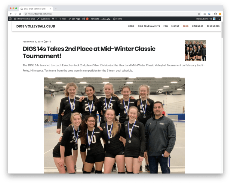 WordPress Integration with FileMaker Presentation - LuminFire