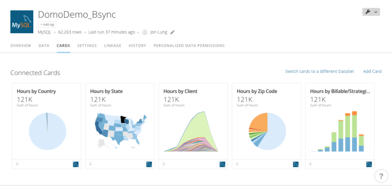 Connect FileMaker to Domo via BrilliantSync - LuminFire