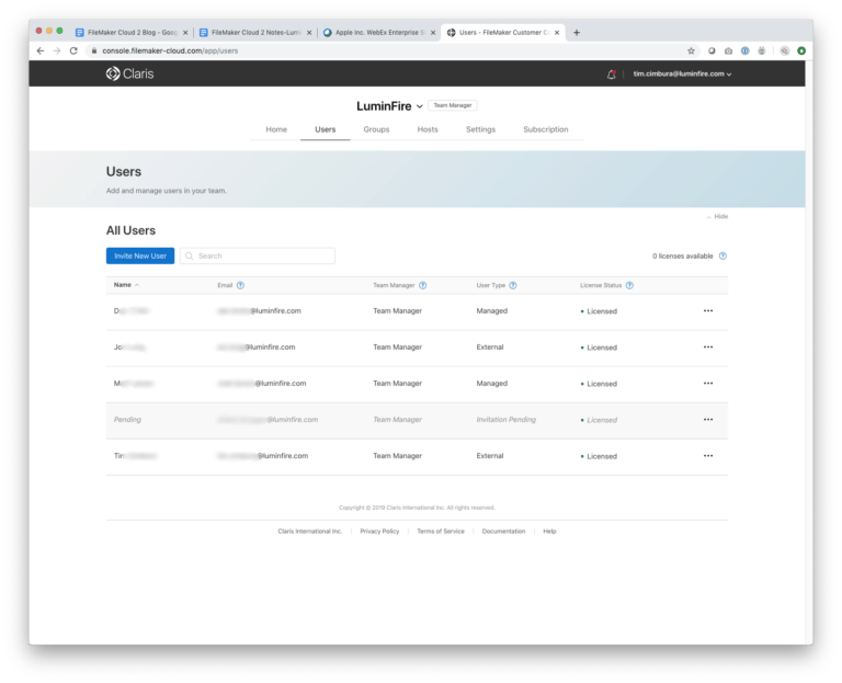 The New FileMaker Cloud Has Arrived! - LuminFire