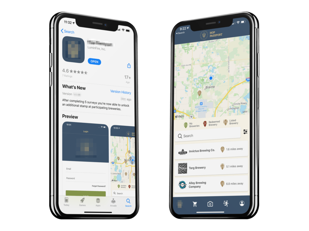Digital Coupon Book Custom Mobile App and Website - LuminFire