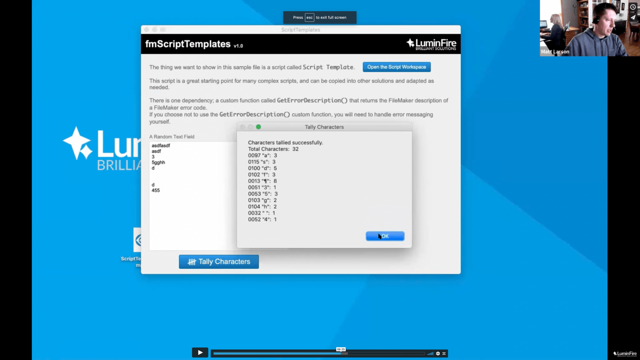 FileMaker Sample Files - LuminFire