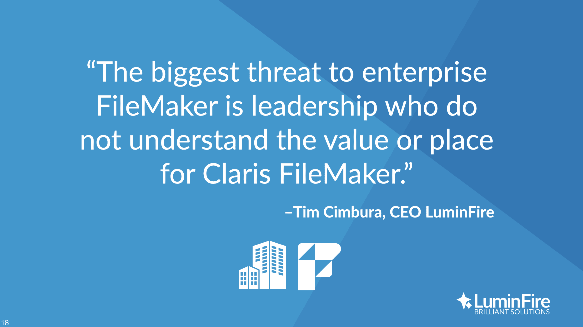 Enterprise FileMaker - Claris Exchange - LuminFire