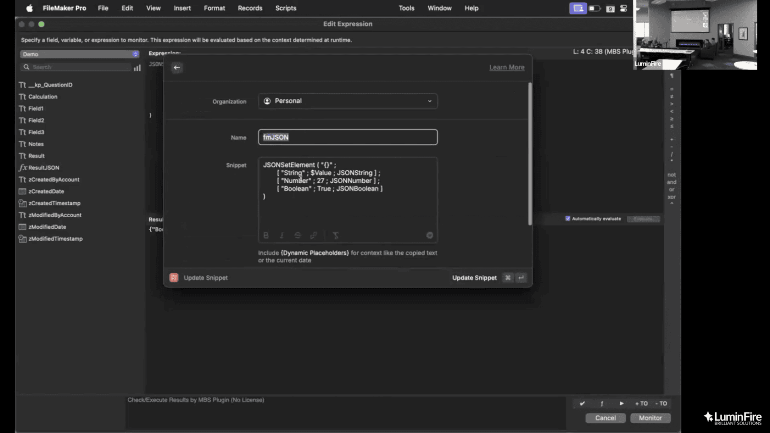 Claris FileMaker Dev Tricks - Claris Exchange - LuminFire